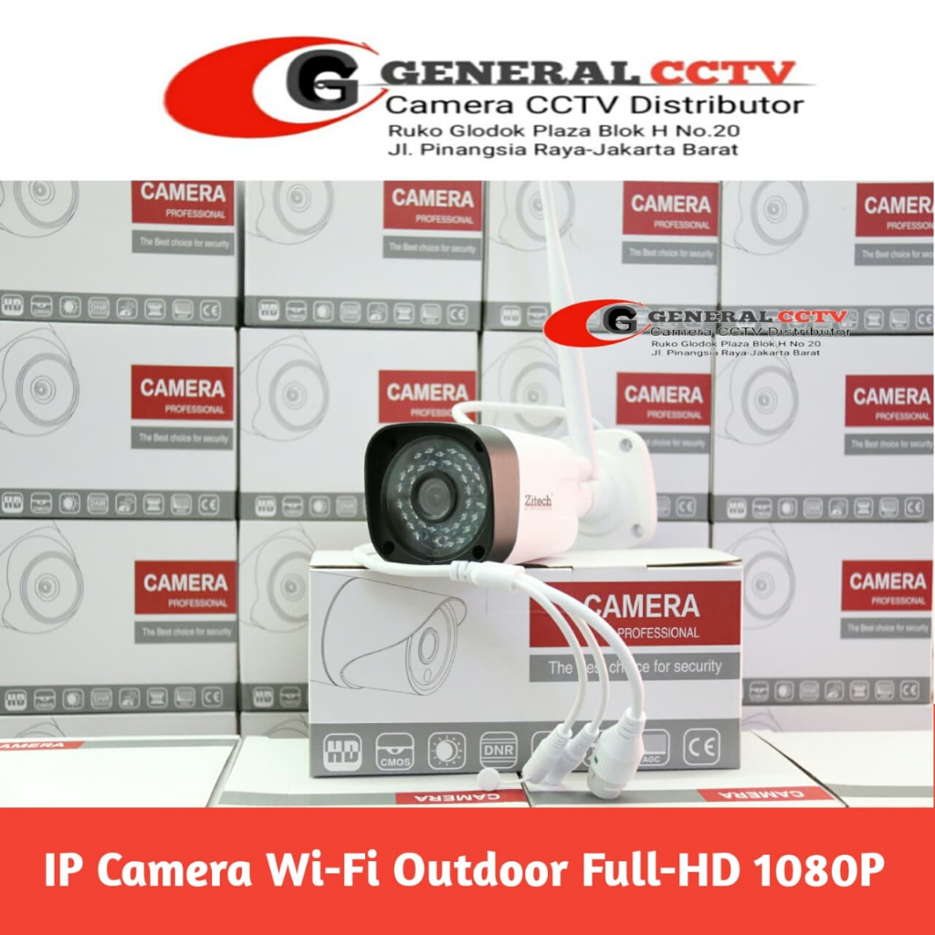 Jual IP Camera CCTV Outdoor 2 MP 1080P Full HD | Shopee Indonesia