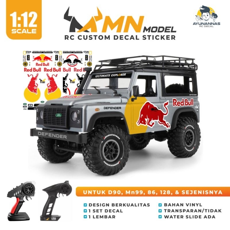Jual Stiker decal Rc MN model RB series | Shopee Indonesia