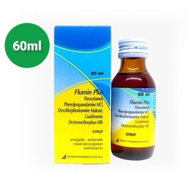 Jual PER BOTOL Flumin syrup 60ml original | Shopee Indonesia