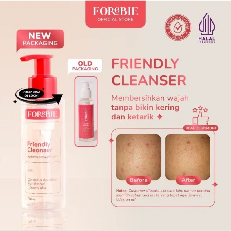 Jual [PO] Forebie Friendly Cleanser 100ml Centella Asiatica | Shopee ...