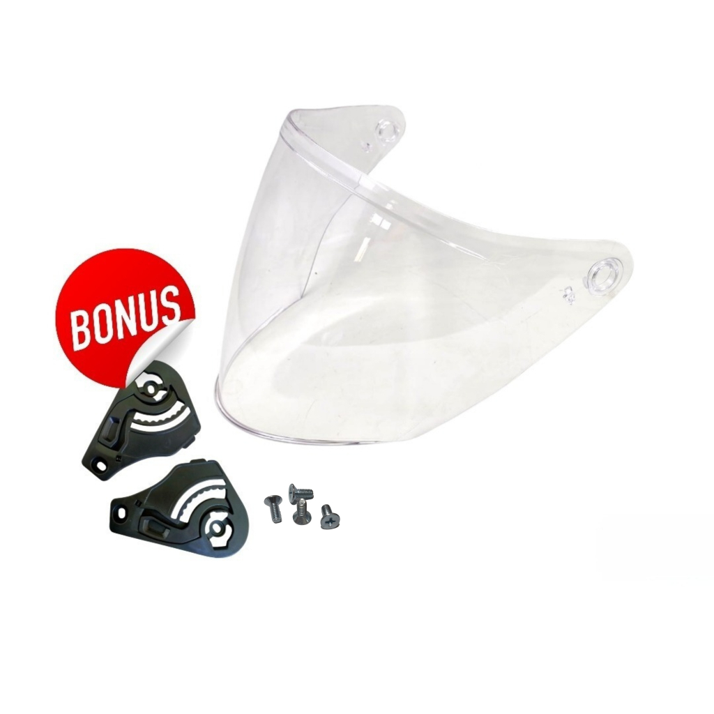 Jual Visor Kaca Helm Force X1 JPR RR15 Warna Clear Bening Dan Rachet ...