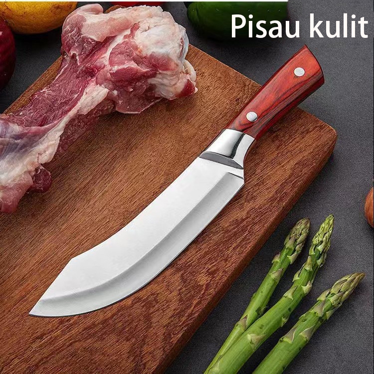 Jual Jepang Chopper Daging Pisau Dapur Pisau Pisau Set Asli Stainless ...