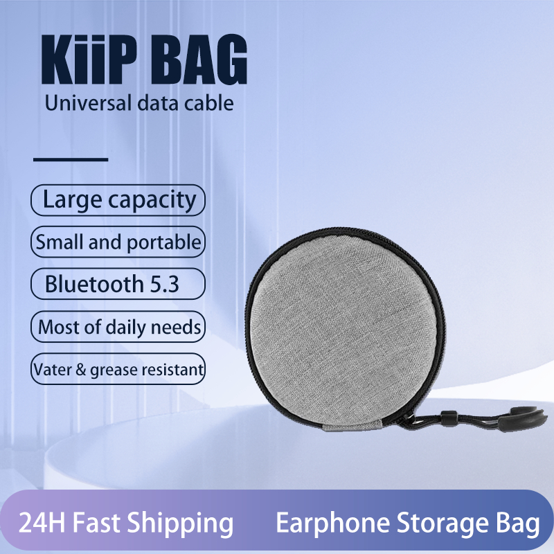 Jual Kiip Earphone Storage Bag Tas Penyimpanan TWS Kabel Charger Bags ...