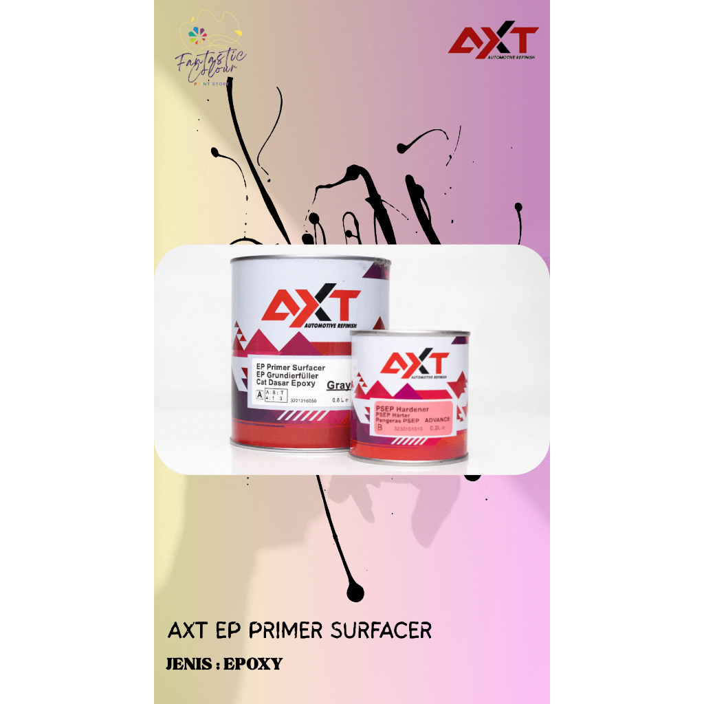 Jual AXT Epoxy Primer Surfacer 1L / Epoxy Primer | Shopee Indonesia