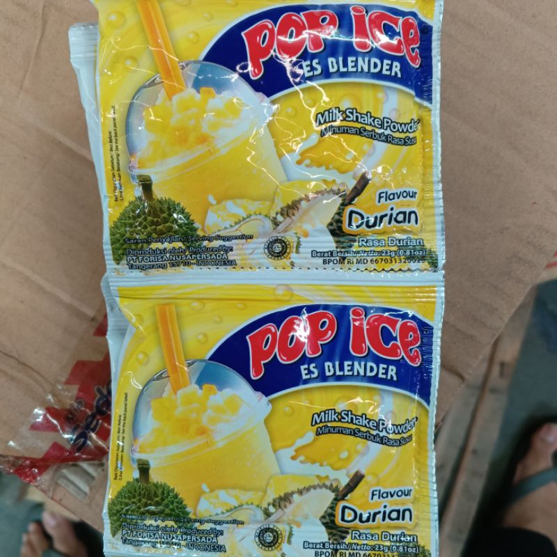 Jual Pop Ice renceng isi 10 sachet minuman bubuk all varian | Shopee ...