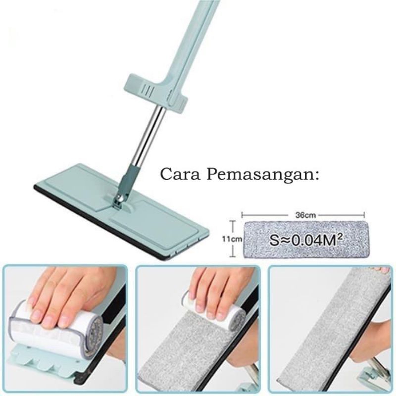 Jual Alat Pel Lantai Pel Tarik Ultra Mop | Shopee Indonesia