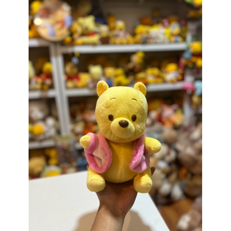 Jual Boneka pooh/ winnie the pooh pakai baju blerudu pink brand Disney ...