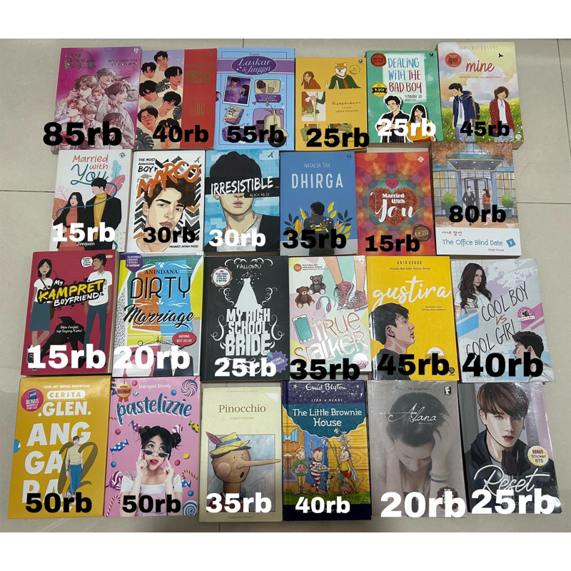 Jual Jual novel teens romance preloved murah [mine, cool boy vs cool ...