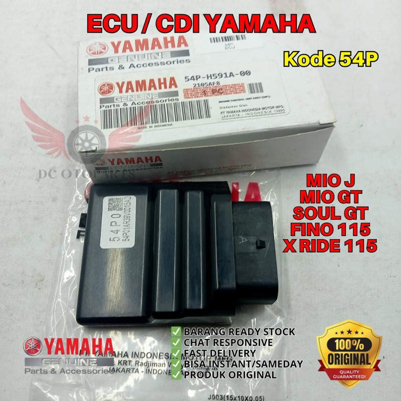Jual 54P ECU MIO J ORIGINAL YAMAHA GENUINE PARTS, ECU ORIGINAL YAMAHA ...