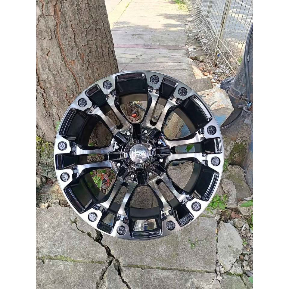 Jual VELG RACING PELEK MOBIL HSR LUMBIS R18 LEBAR 9 PCD 6X139,7 RING 18 ...