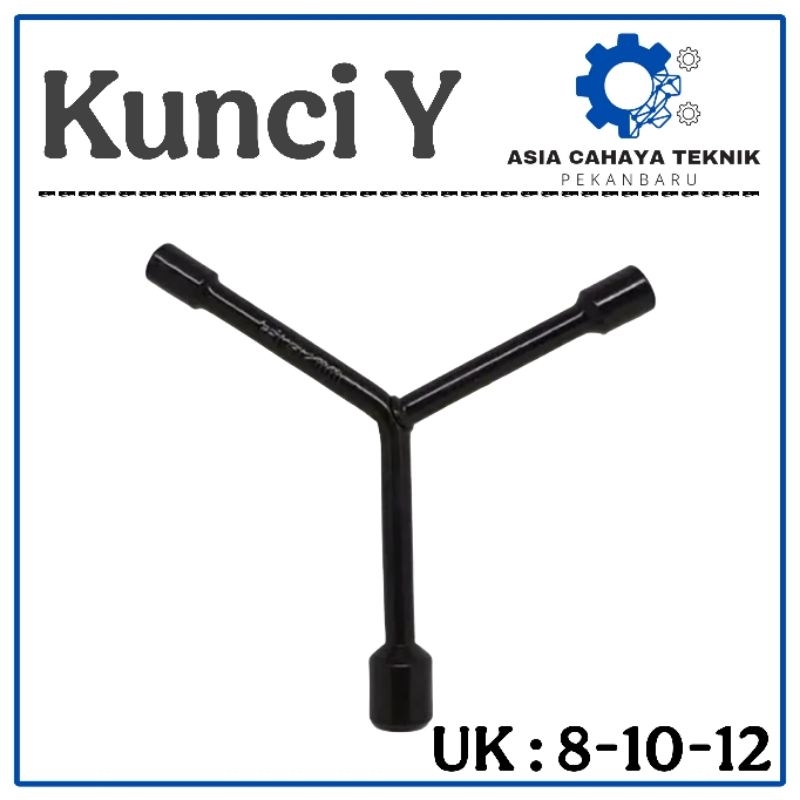 Jual Kunci Sock Y 8 10 12 mm Y Type Wrench Shock 8x10x12mm | Shopee ...