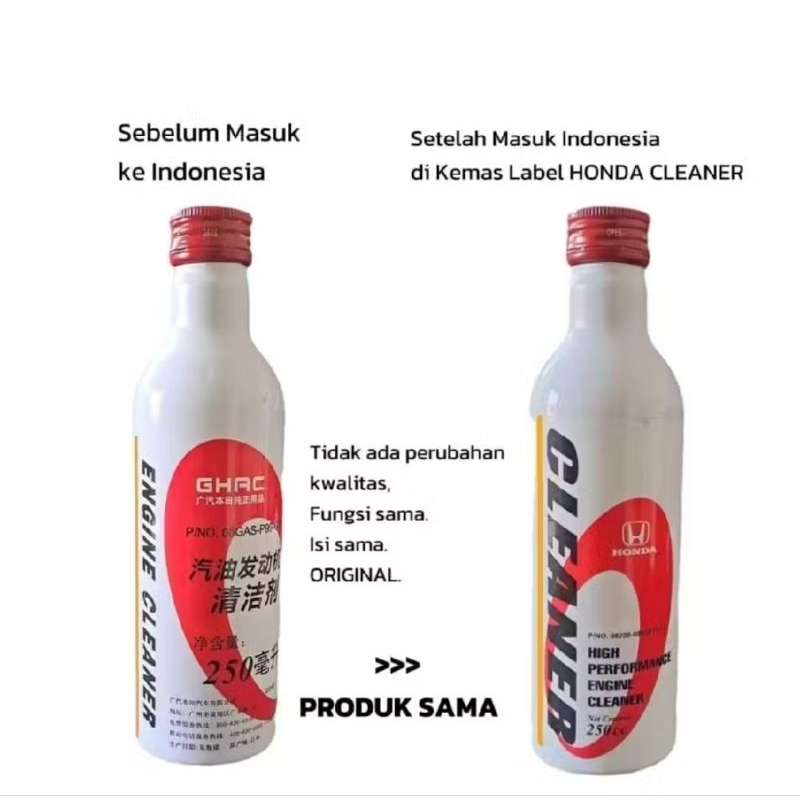 Jual Sm Engine cleaner honda/high performance engine cleaner-orginal ...