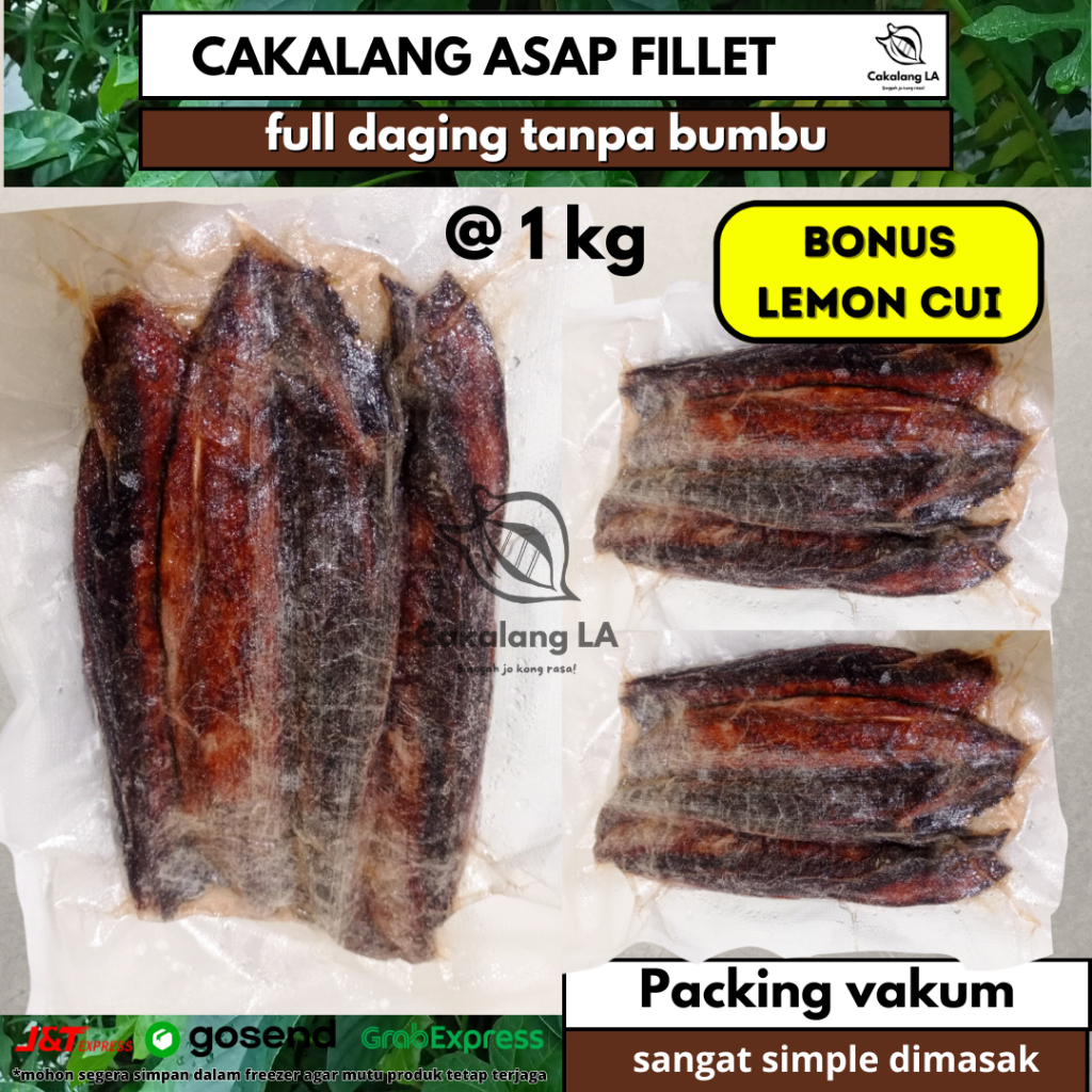Jual cakalang asap/fufu full daging vakum 1 kg | Shopee Indonesia