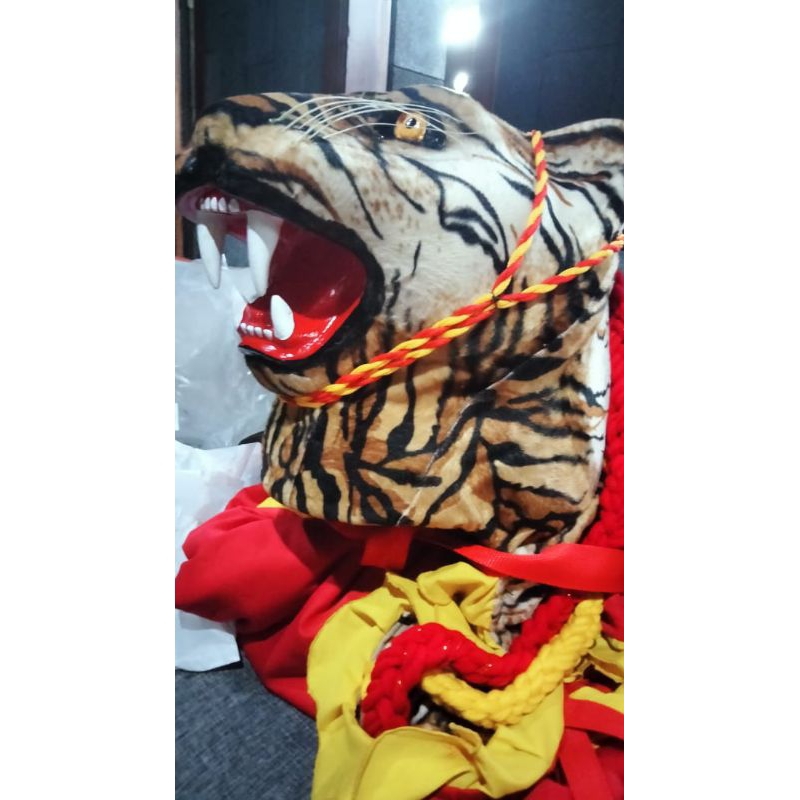 Jual MASKOT MACAN BASS DRUM MASKOT DRUMBAND REPLIKA MACAN AKMIL ...
