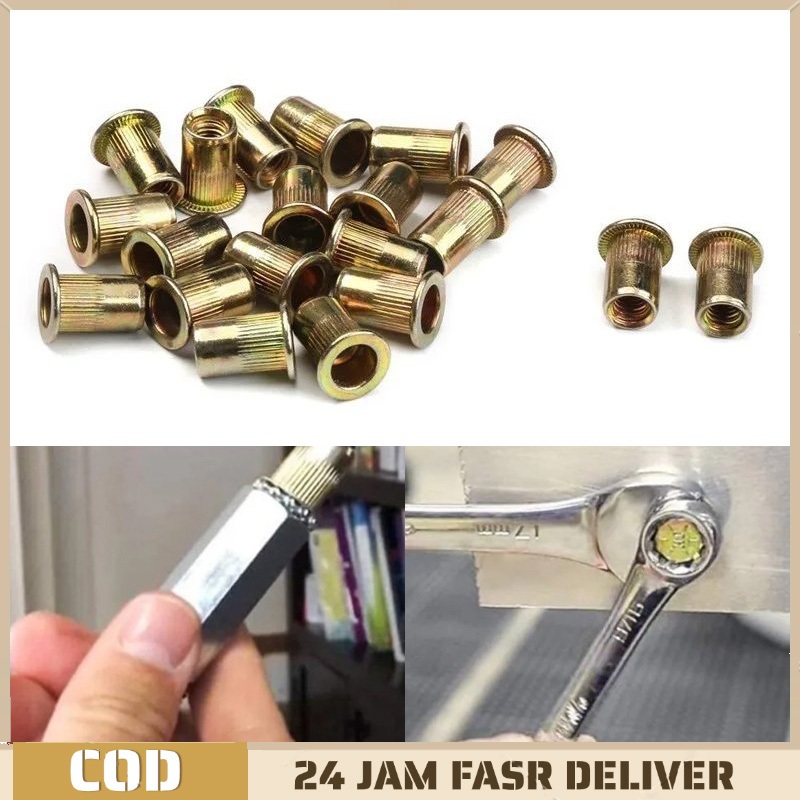 Jual 1set Alat Rivet Nut Nut Rivet Tang Rivet Nut Mur Tanam Besi Rivet ...