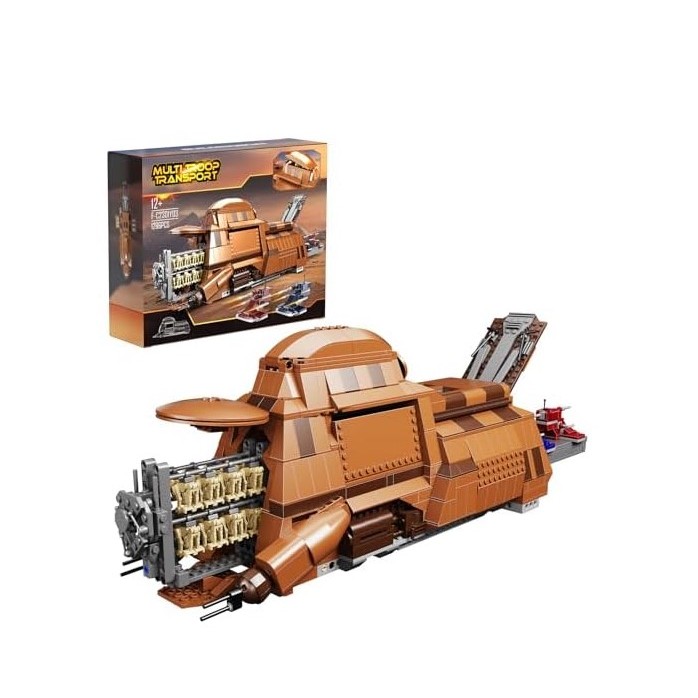 Jual Battle Trade Federation Droid Ship Multi Troop Transport Building ...