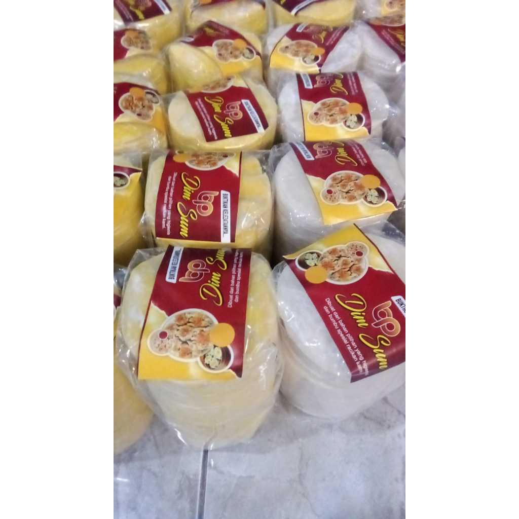 Jual 9.9 COD Kulit Dimsum bp Ukuran 7cm isi 110 500g Kulit Dim Sum ...