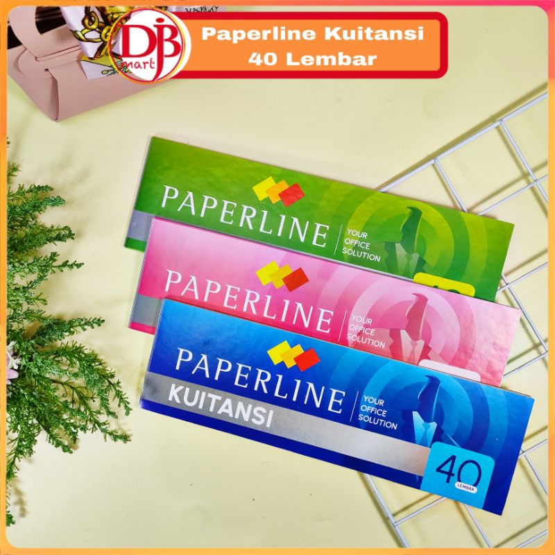 Jual Kuitansi Paperline 40 Lembar / Kwitansi Paperline 50 Lembar | Shopee Indonesia