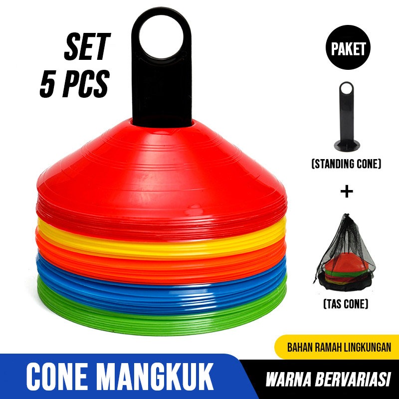 Jual BBAK SET 5 PCS Cone Mangkok Kun Marker / Cone Untuk Latihan EXTRA ...