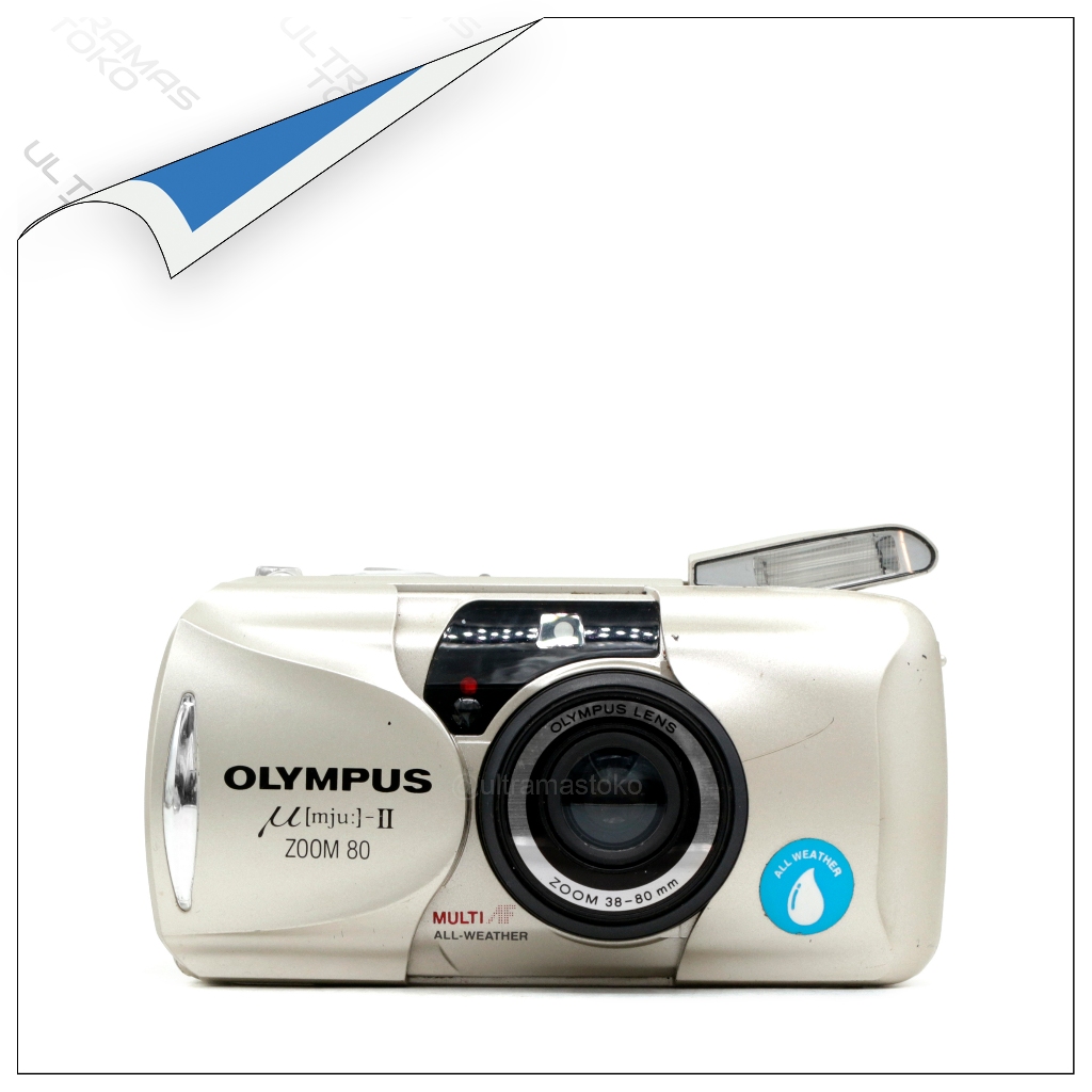 Jual Kamera Film Analog OLYMPUS mju II ZOOM 80 - Point & Shoot 35mm ...