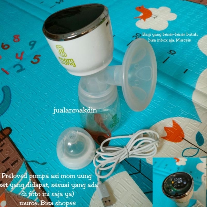 Jual Pompa Asi Mom UUng Second Pompa asi portable murce (baca deskripsi ...