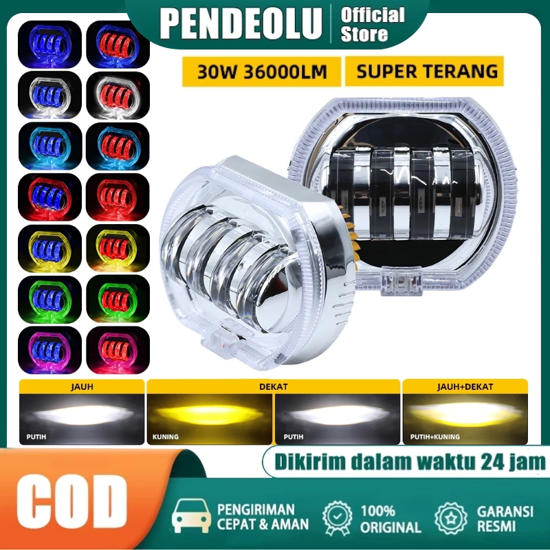 Jual Biled Projie Cahaya Laser Cut Off 4,5inc GEN 3 jauh dekat plus ...