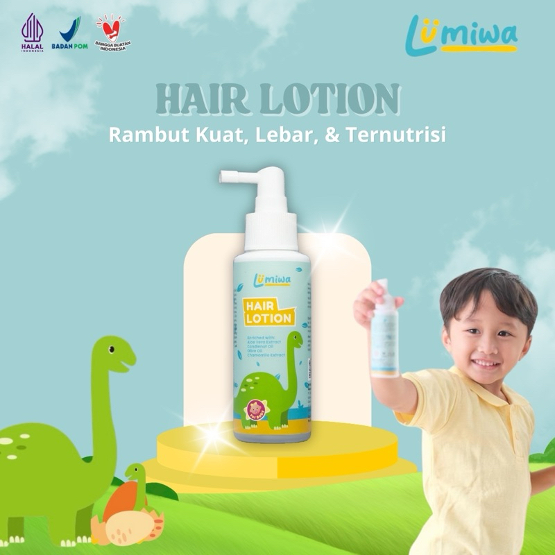 Jual Lumiwa Hair Lotion 100ml - Menutrisi & Menyuburkan Rambut Bayi dan ...