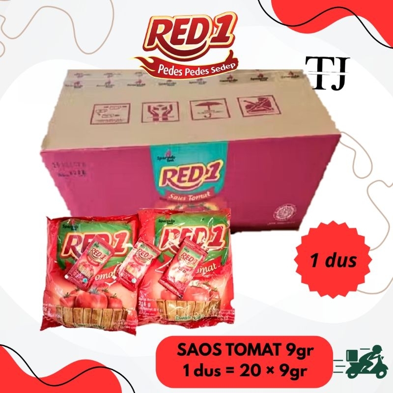 Jual saos TOMAT RED 1/ DUS isi 20 pack(9gr) | Shopee Indonesia