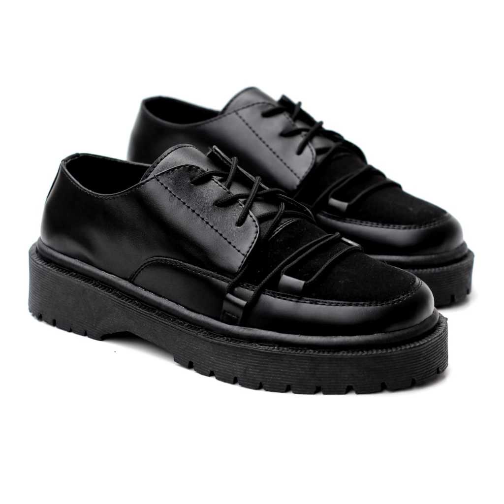 Jual Sepatu Formal Pantofel Oxford Hitam Hak Tinggi Pria Ukuran Besar ...