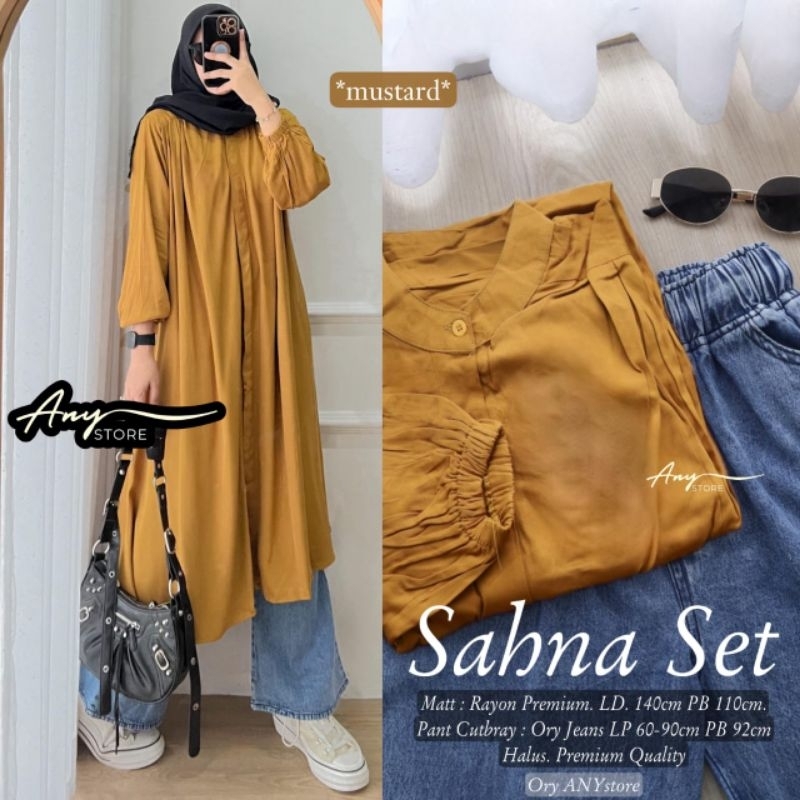 Jual Sabna Set Cutbray Mix Tunik (Any) | Shopee Indonesia
