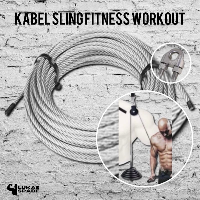 Jual Sling Baja Katrol Terkuat Fitness Gym Rumah | Shopee Indonesia