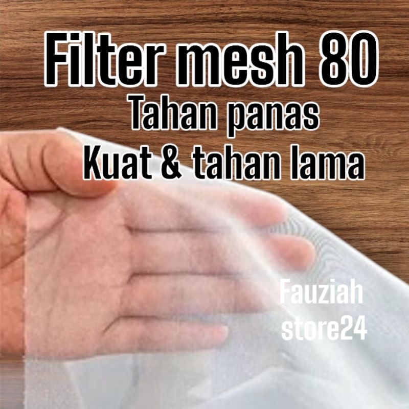 Jual kain saringan nylon filter mesh 80 | Shopee Indonesia