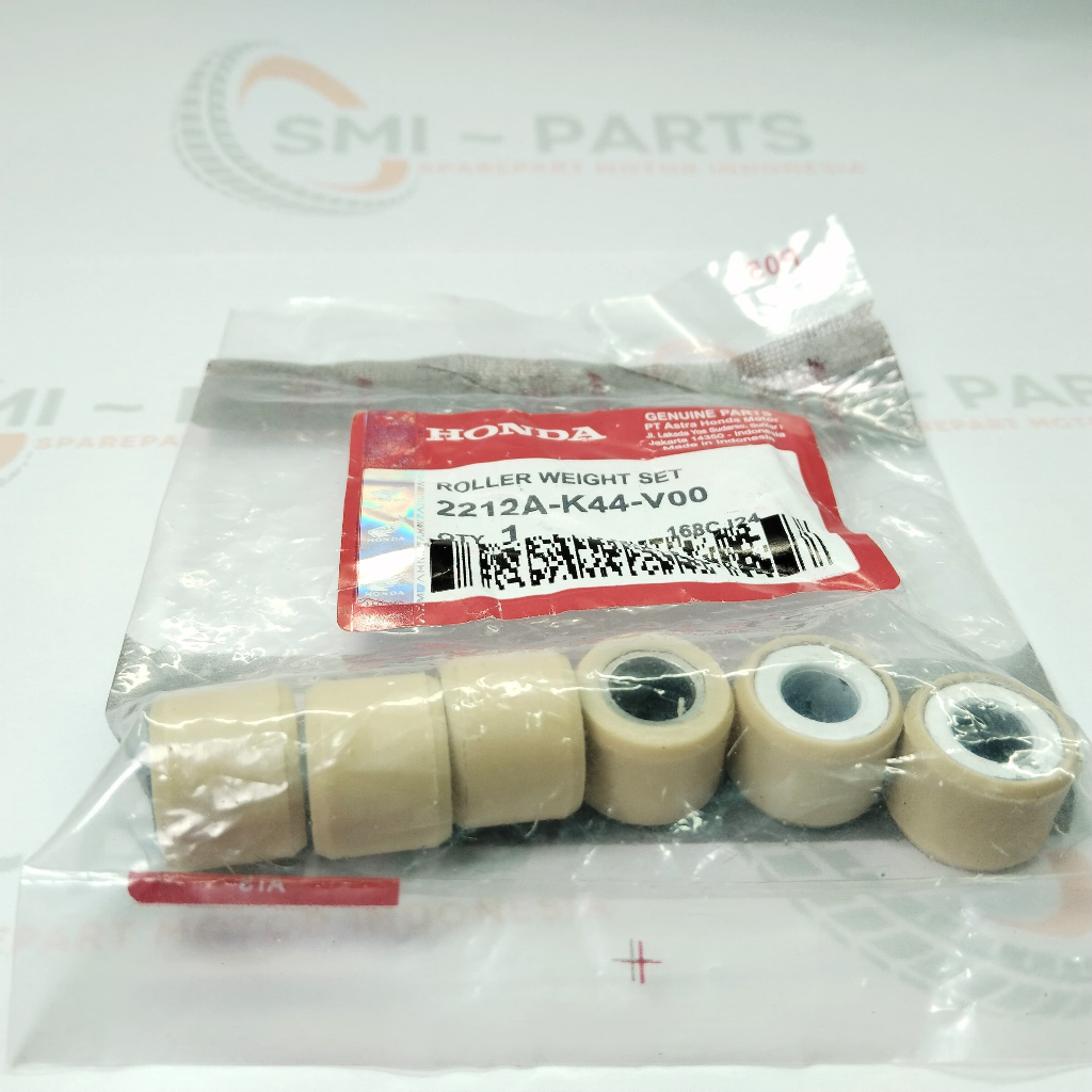 Jual 2212A-K44-V00 ROLER LORER ROLLER WEIGHT SET BEAT FI CBS BEAT POP ...