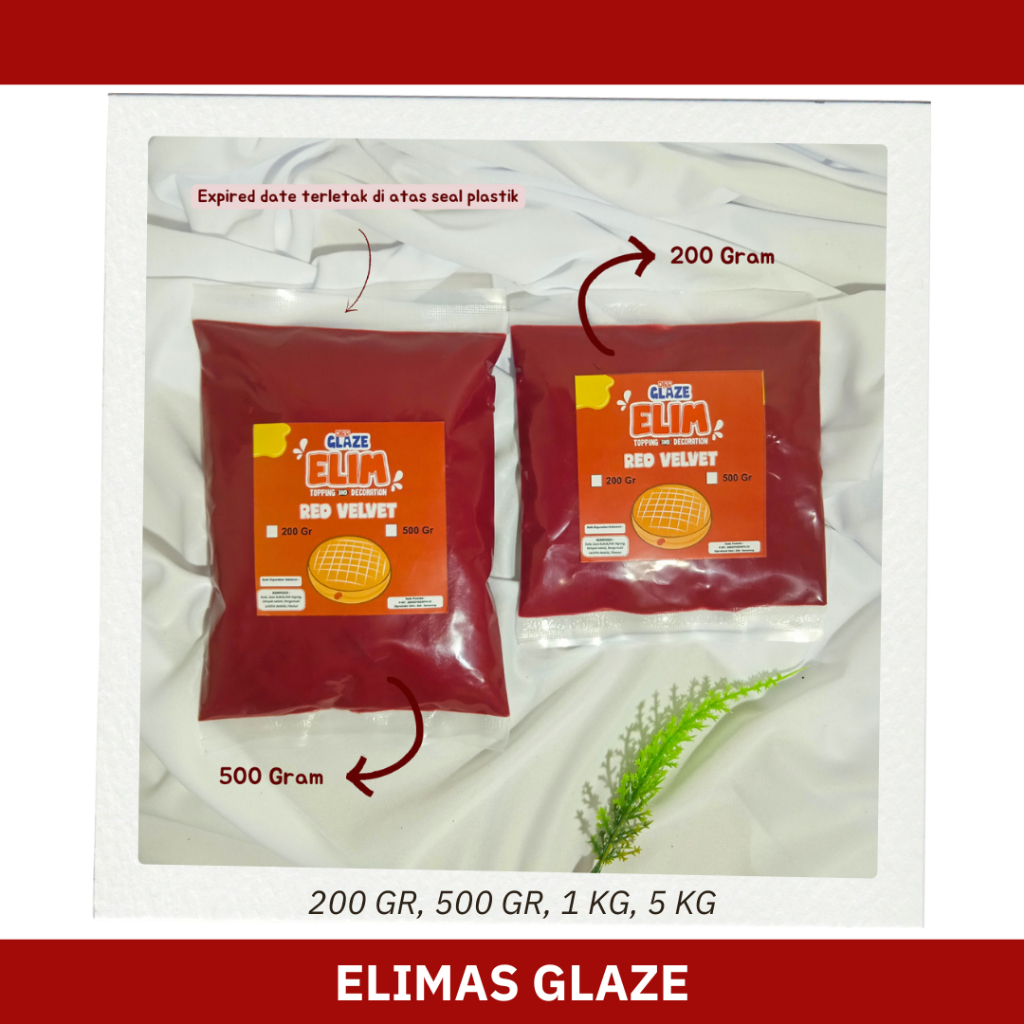 Jual 500 Gr Elimas Dipp Glaze Topping Makanan | Shopee Indonesia