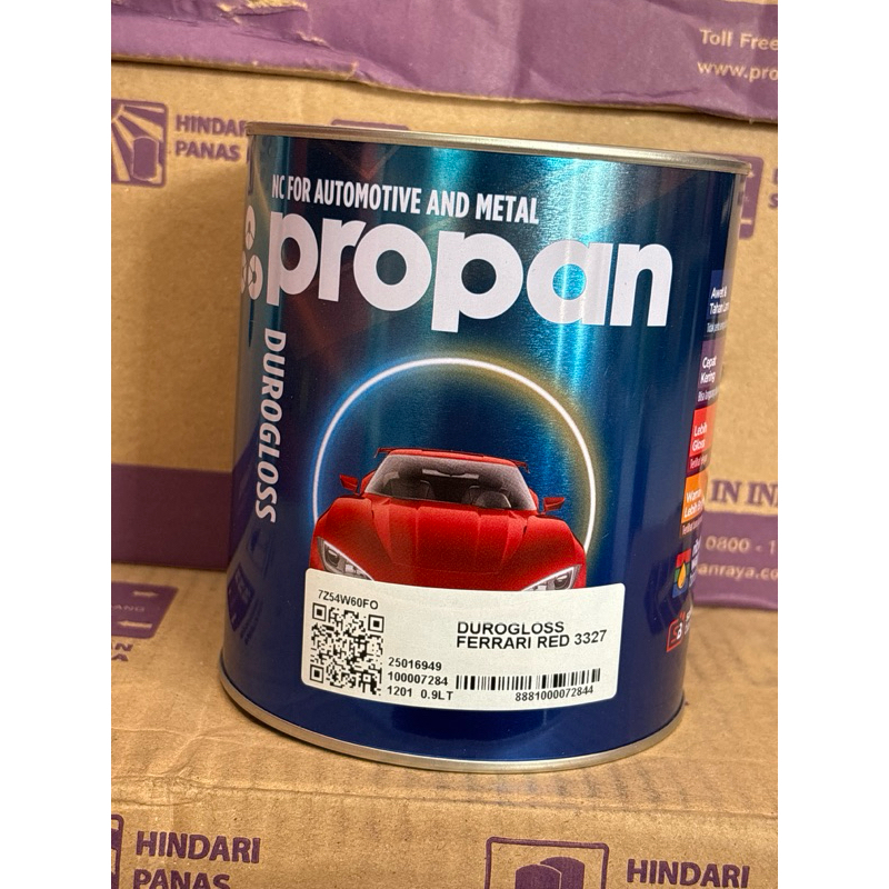 Jual Cat Duco Propan Durogloss (Ferrari Red 3327) 1kg | Shopee Indonesia