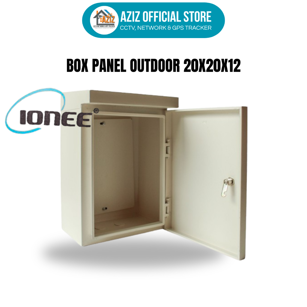 Jual BOX PANEL LISTRIK OUTDOOR TOPI IONEE 20X20X12 KUNCI PUTAR | Shopee ...