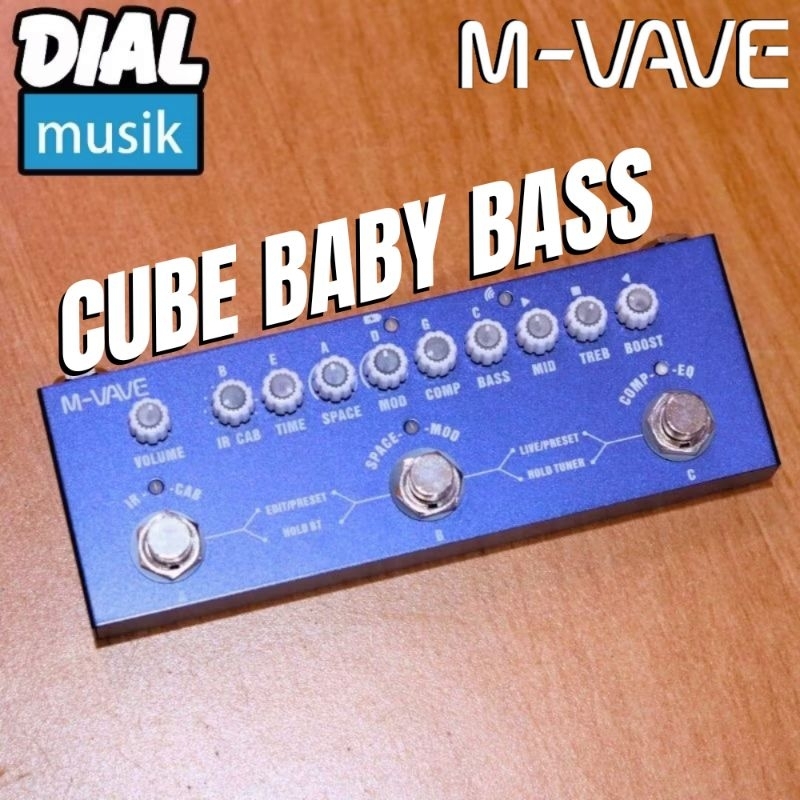 Jual MVAVE Cube Baby Bass - Effect Strip - Multi Effect Strip Bass ...