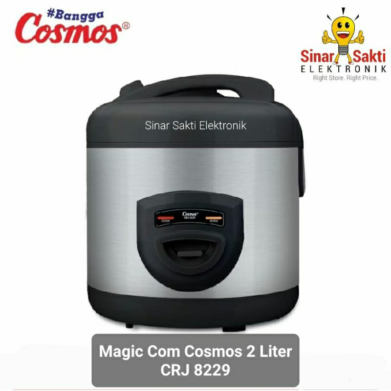 Jual Cosmos Magic Com Rice Cooker CRJ 8229 CRJ8229 Kapasitas 2 Liter ...