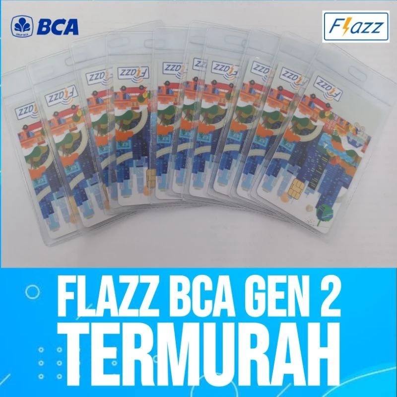 Jual FLAZZ BCA GEN 2 (Termurah) Bisa NFC | Shopee Indonesia