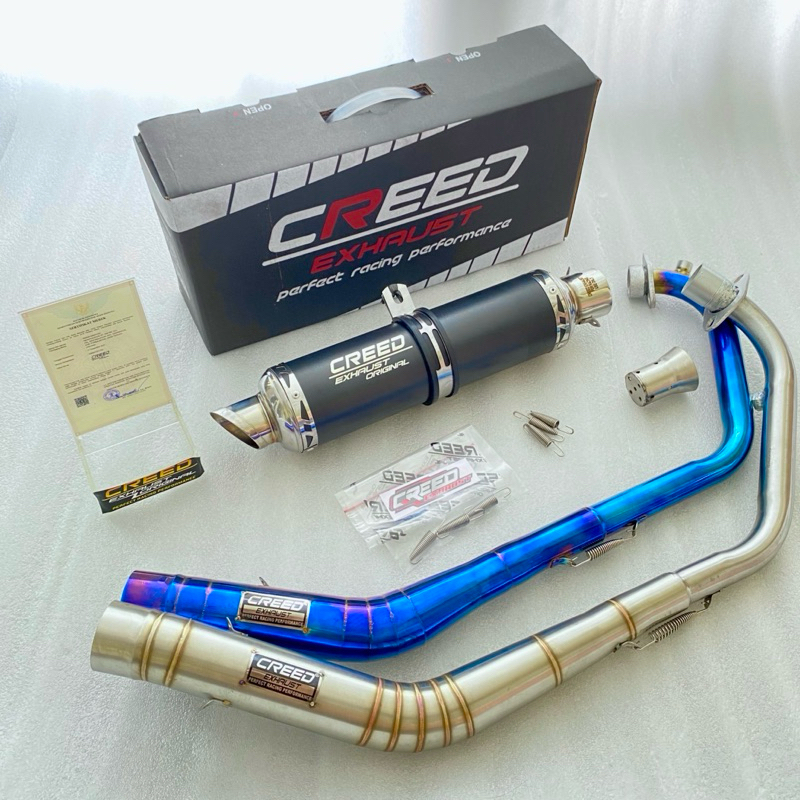 Jual PILIHAN!!! Knalpot Creed Exhaust Type SAMURAI DOV Warna tidak ...