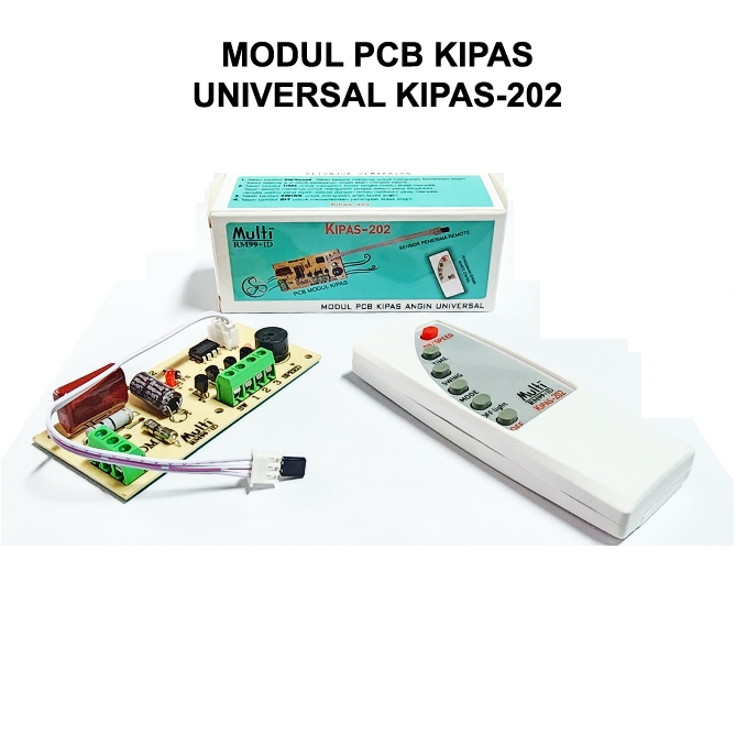 Jual Modul PCB KIPAS ANGIN Universal / KIT REMOTE KIPAS ANGIN MULTI ...