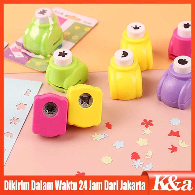 Jual Pembolong Kertas Mini DIY Berbagai Cetak Bentuk Love Hewan Lucu ...
