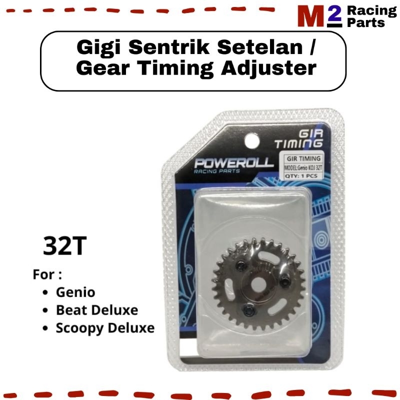 Jual Adjuster Timing Gear Gigi Sentrik Geser Genio Beat Deluxe Scoopy ...