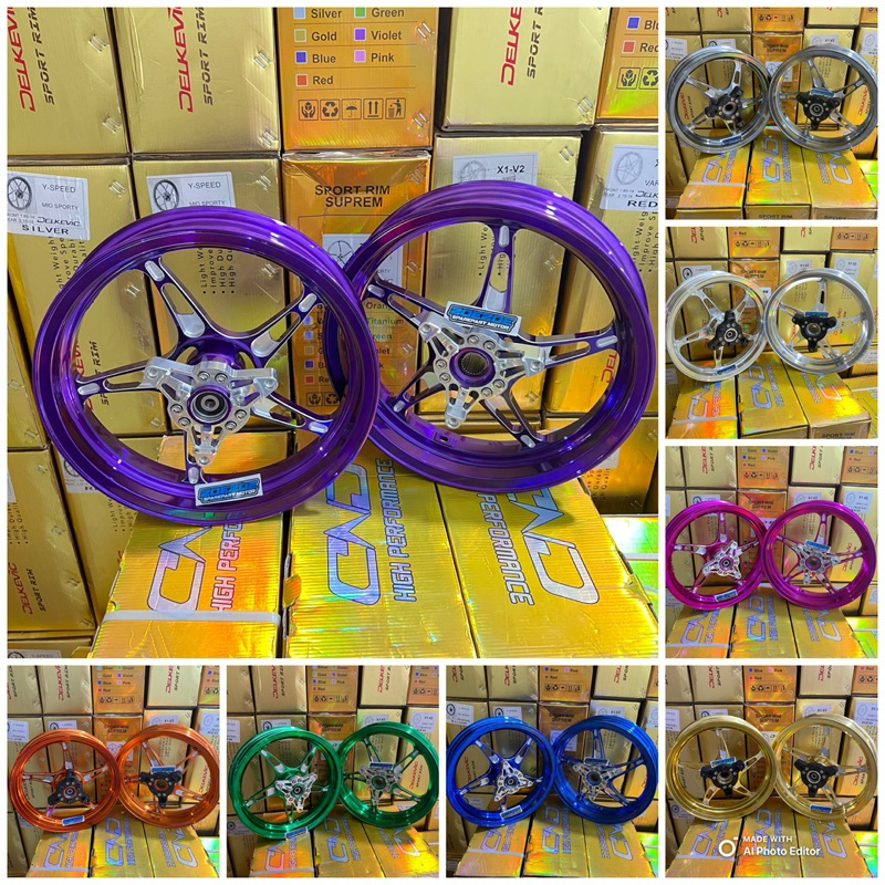 Jual VELG DELKEVIC K SPEED NMAX NEW 2020-2024 VELG KSPEED NMAX OLD 250/ ...