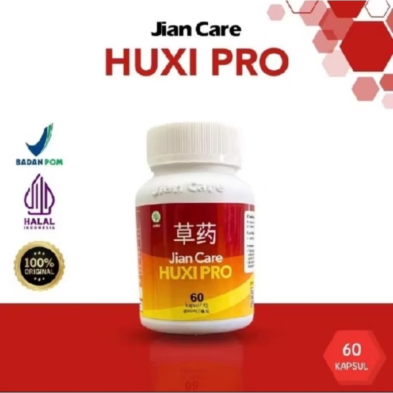 Jual Jian Care Huxi Pro Obat Herbal Mengatasi BatukMenahun, TBC, Asma ...