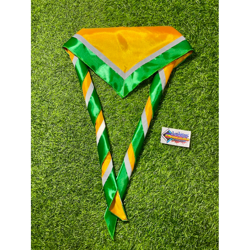 Jual SCRAF PRAMUKA MENYALA KUNING EMAS LIS HIJAU | Shopee Indonesia