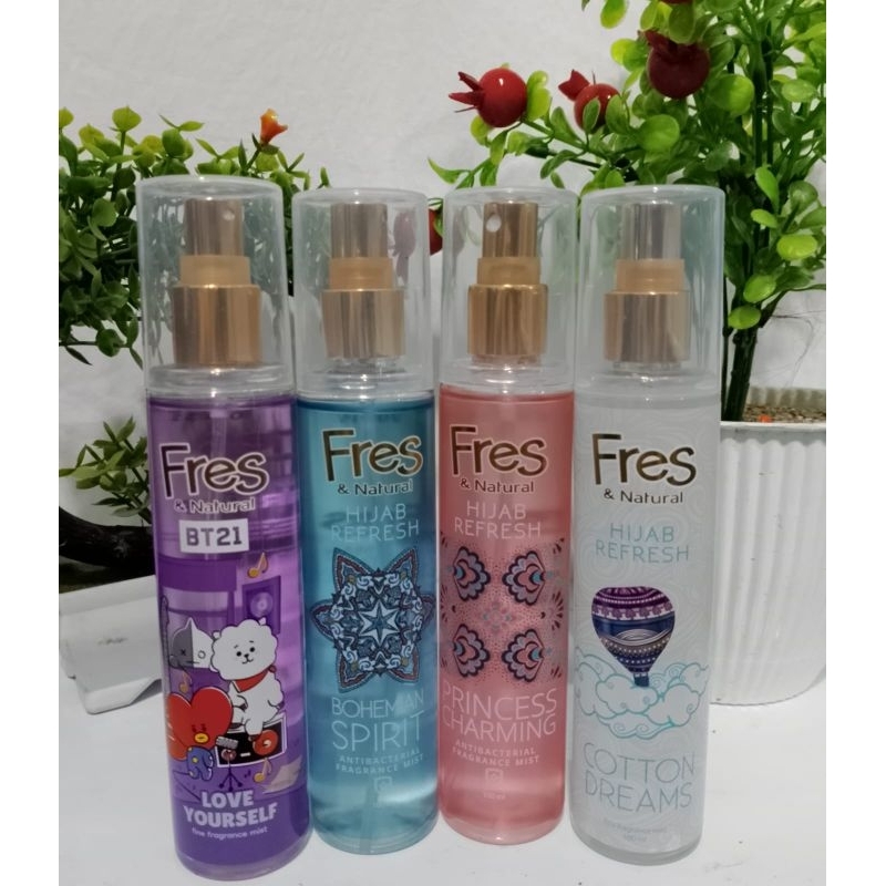 Jual fresh & natural fragance mist hijab fresh 100ml | Shopee Indonesia