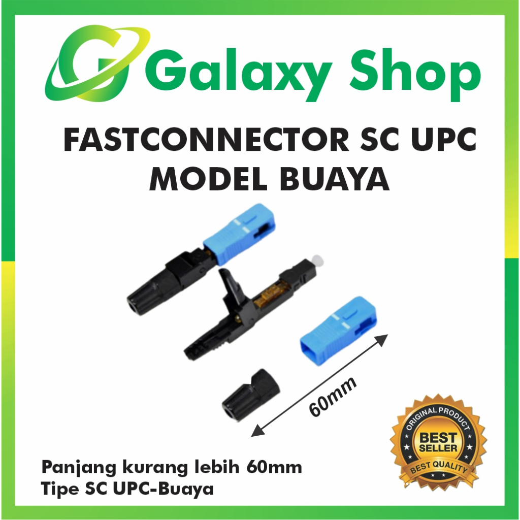 Jual Fast Connector SC UPC (Model Buaya) | Shopee Indonesia