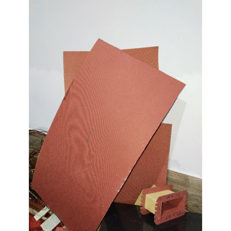 Jual fiber merah/Kertas Merah/koker Insulation Gasket Red vulcanized ...
