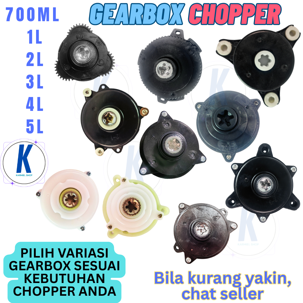 Jual Sparepart Gear box Mesin Blender Chopper Kapsul Quatre Chopper ...